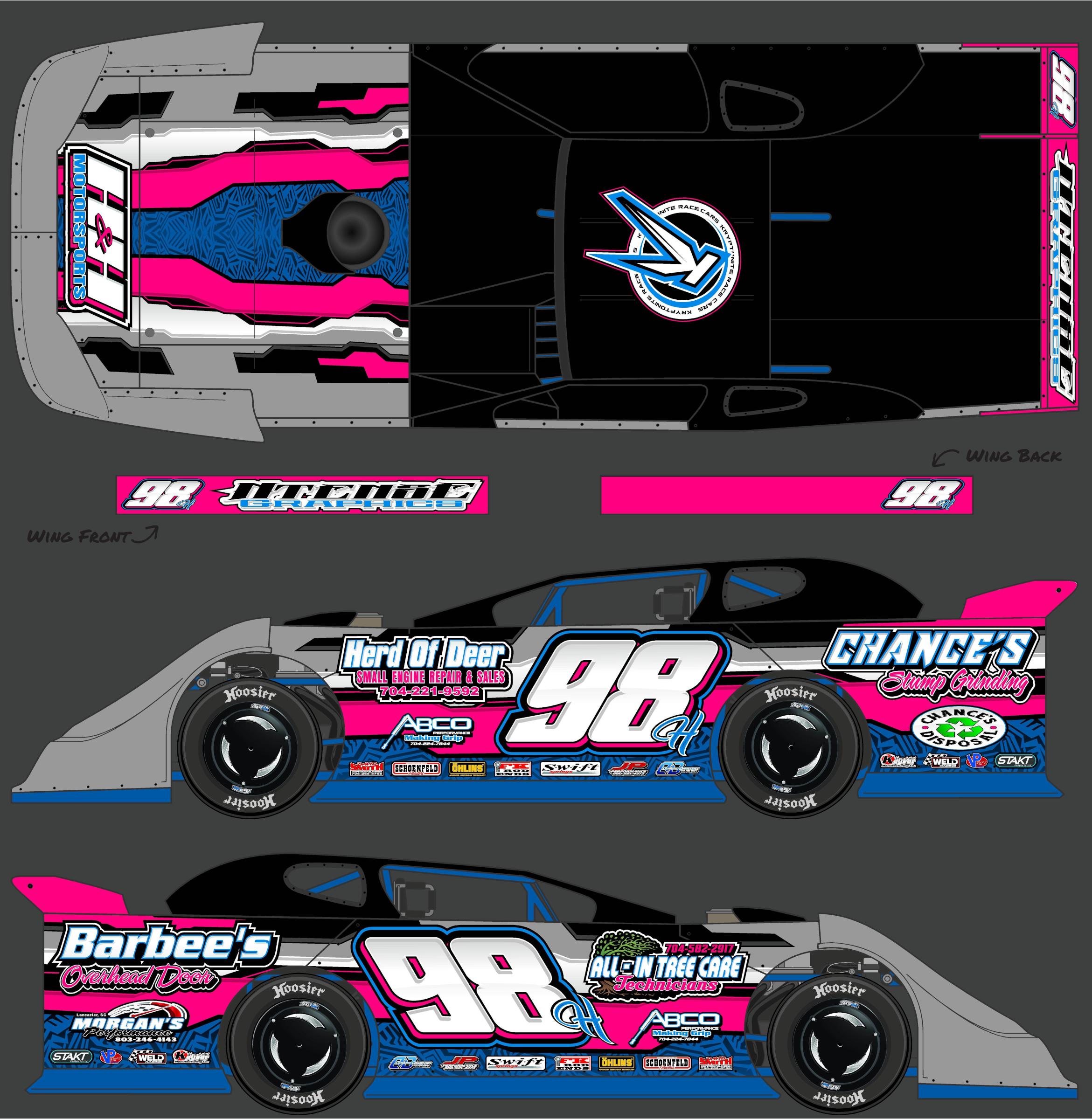 #98 Hank Taylor DLM by Barrett Bishop - Trading Paints