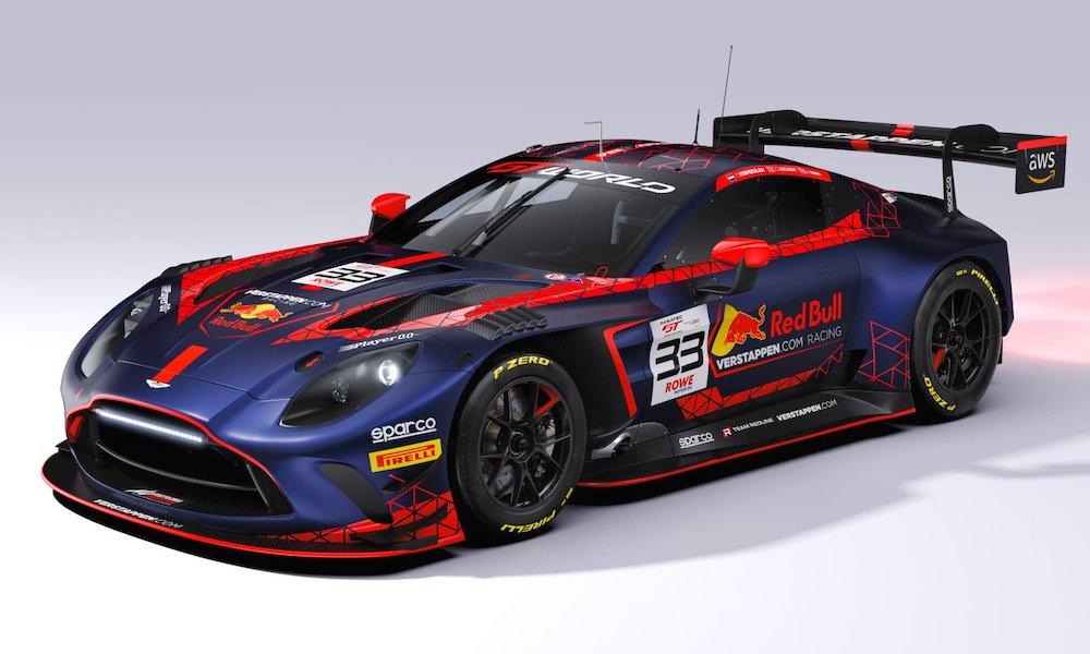 Verstappen Aston Martin Vantage GT4 by Mike Riedner - Trading Paints