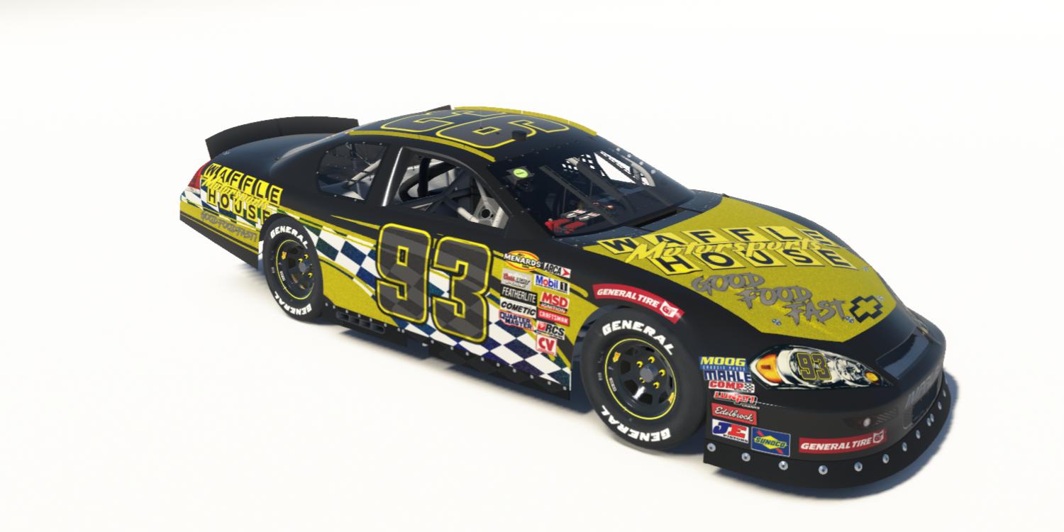 Waffle House Livery for ARCA Impala by Clyde S. - Trading Paints