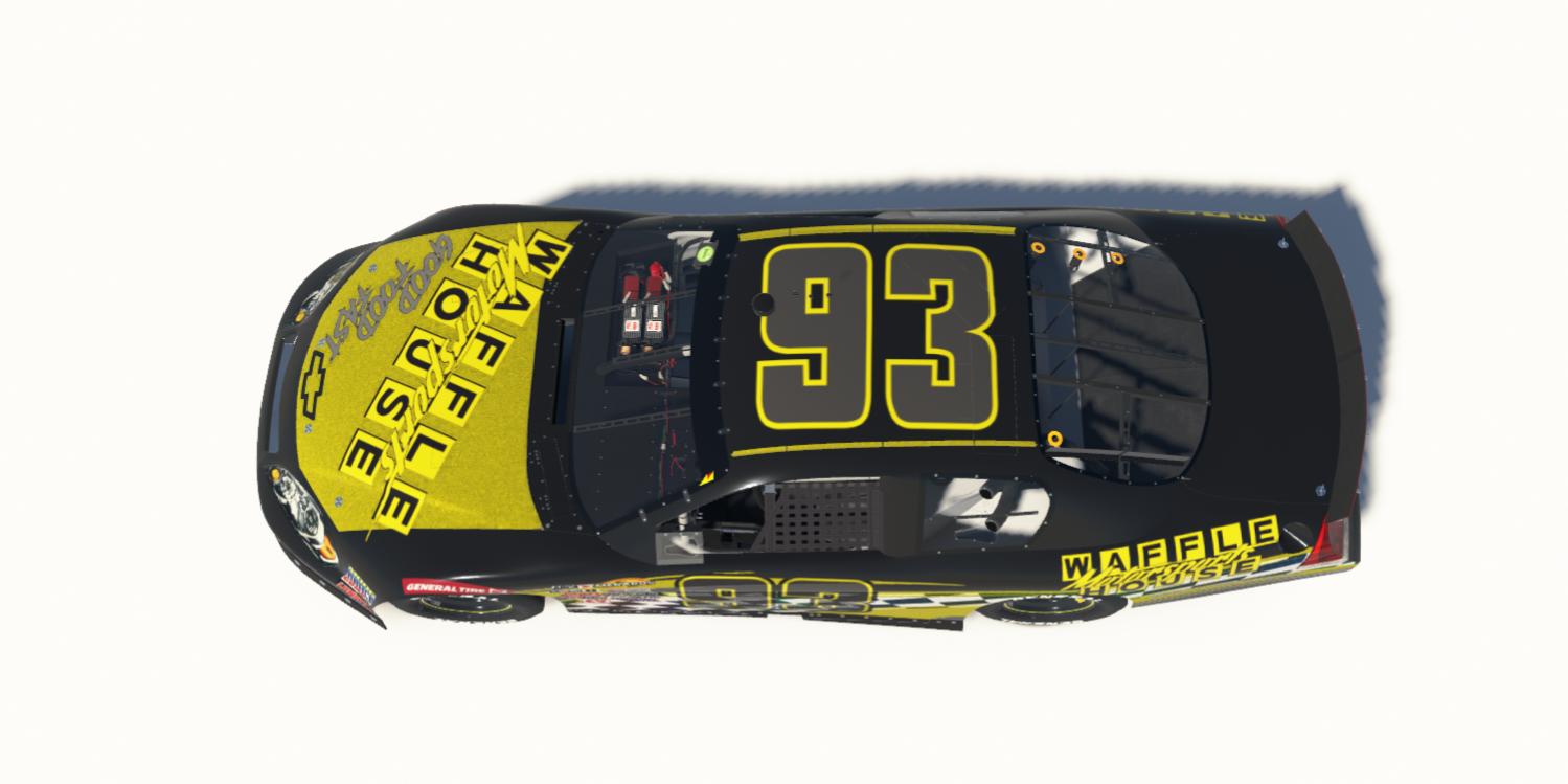 Waffle House Livery for ARCA Impala by Clyde S. - Trading Paints