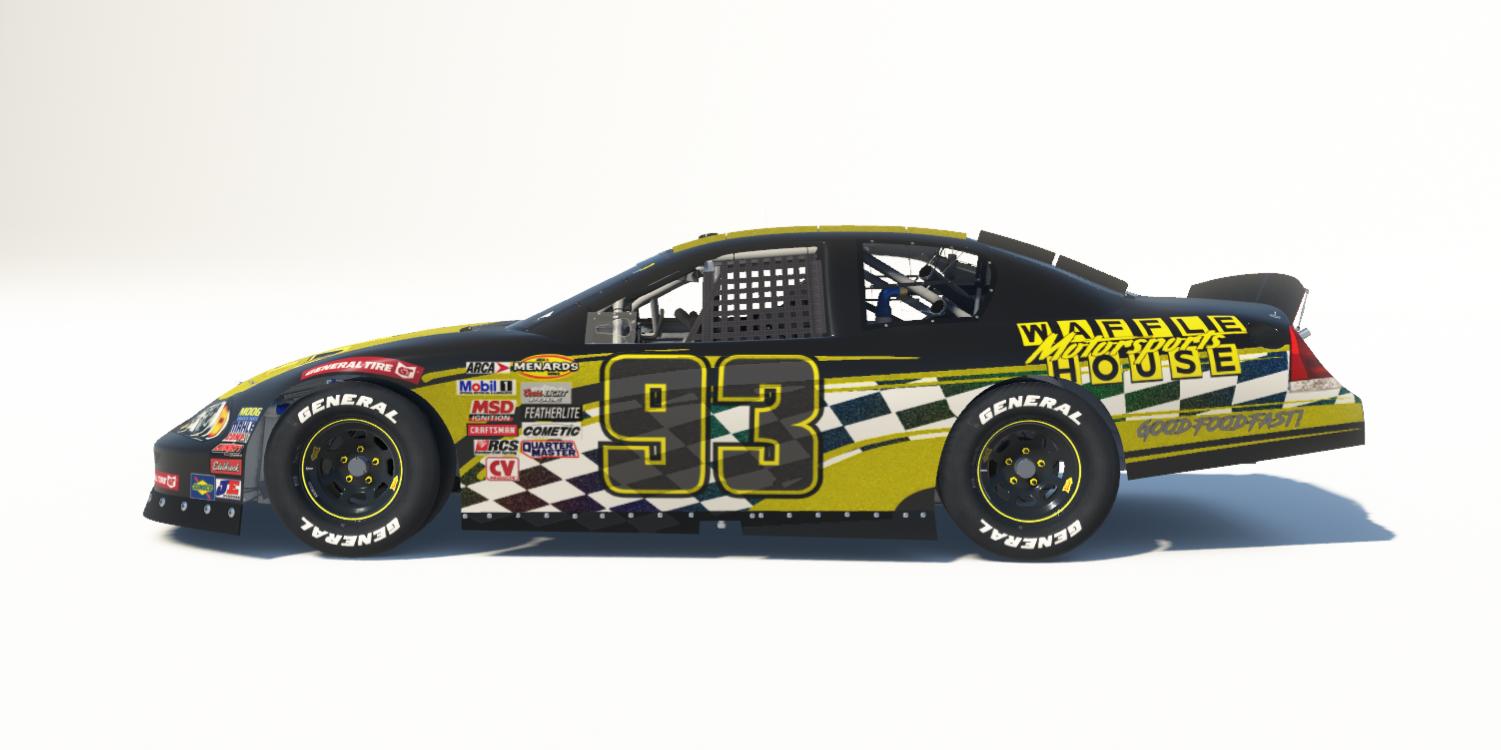 Waffle House Livery for ARCA Impala by Clyde S. - Trading Paints