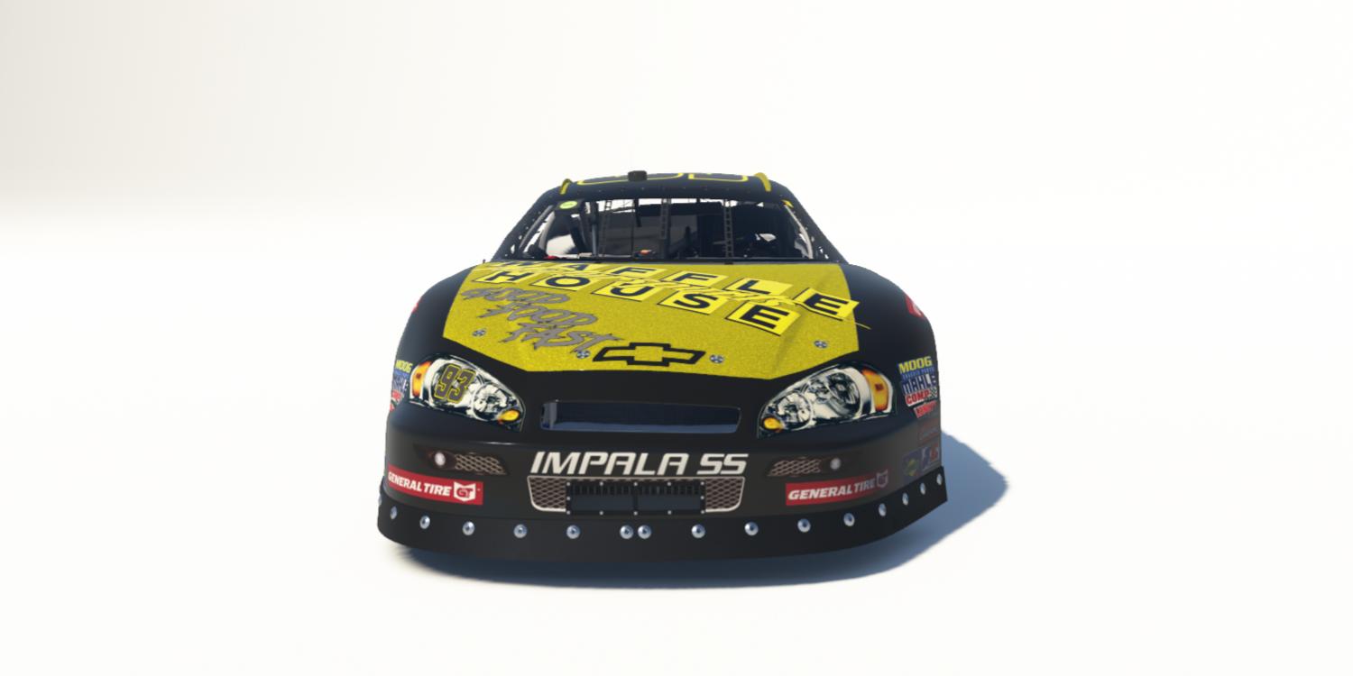 Waffle House Livery for ARCA Impala by Clyde S. - Trading Paints
