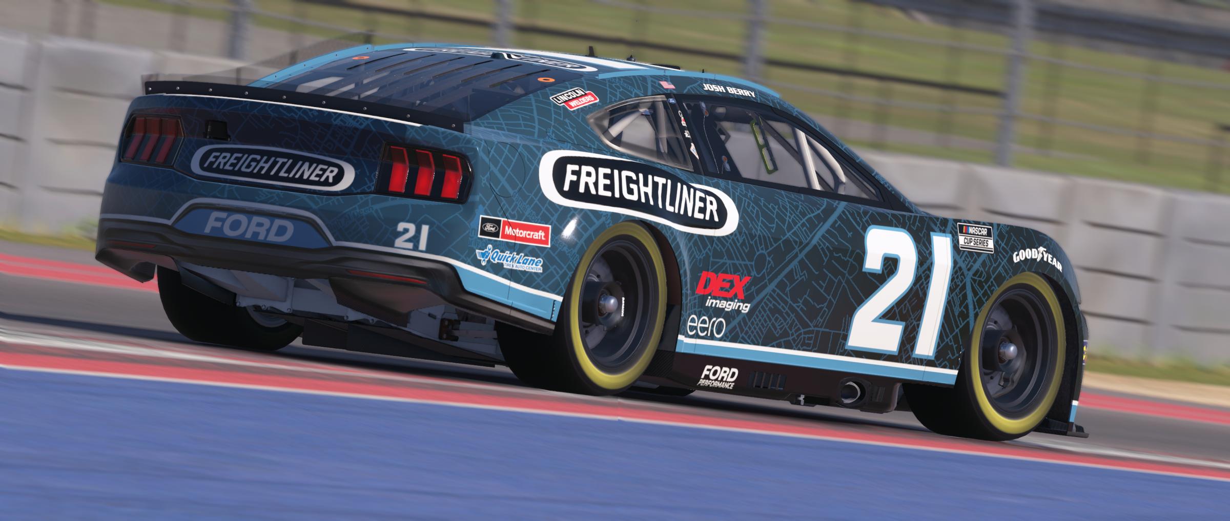 Josh Berry Wood Bros Racing Freightliner by Mick J. - Trading Paints