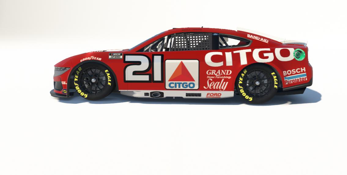 Citgo Throwback Next Gen Ford Mustang by Ronald Lawson2 - Trading Paints