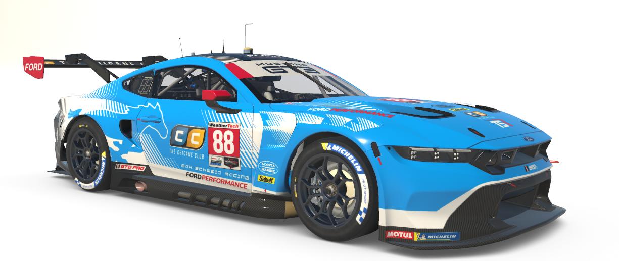 MSR FORD Mustang GT3 by Max Schweid - Trading Paints