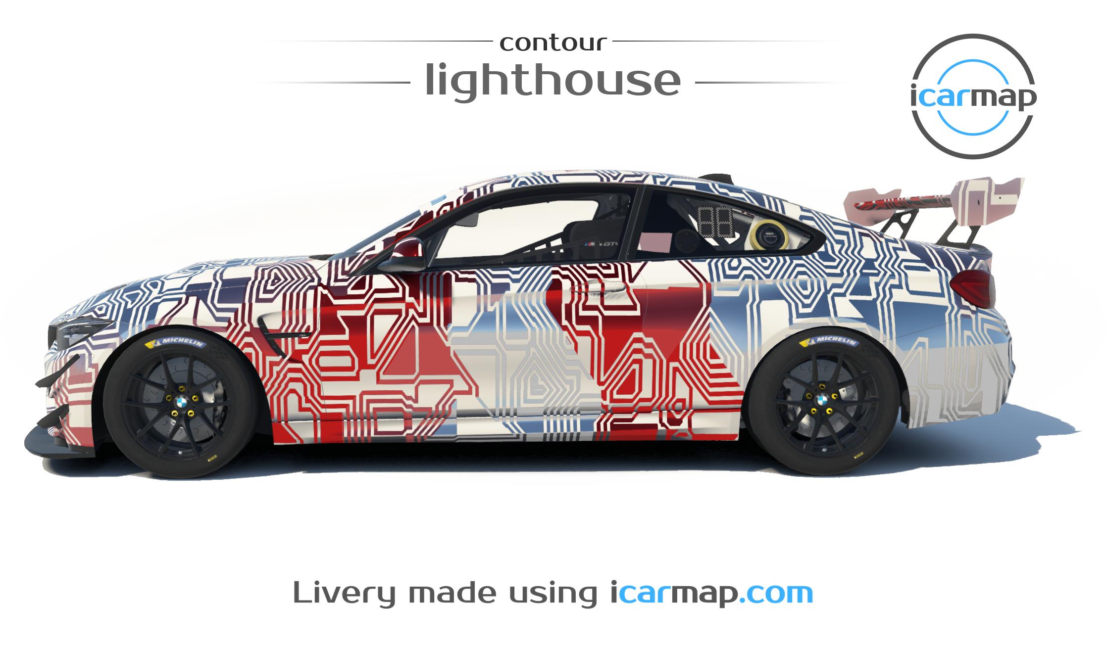 Contour - Lighthouse (BMW M4 F82 GT4 - 2018) by Will M. - Trading Paints