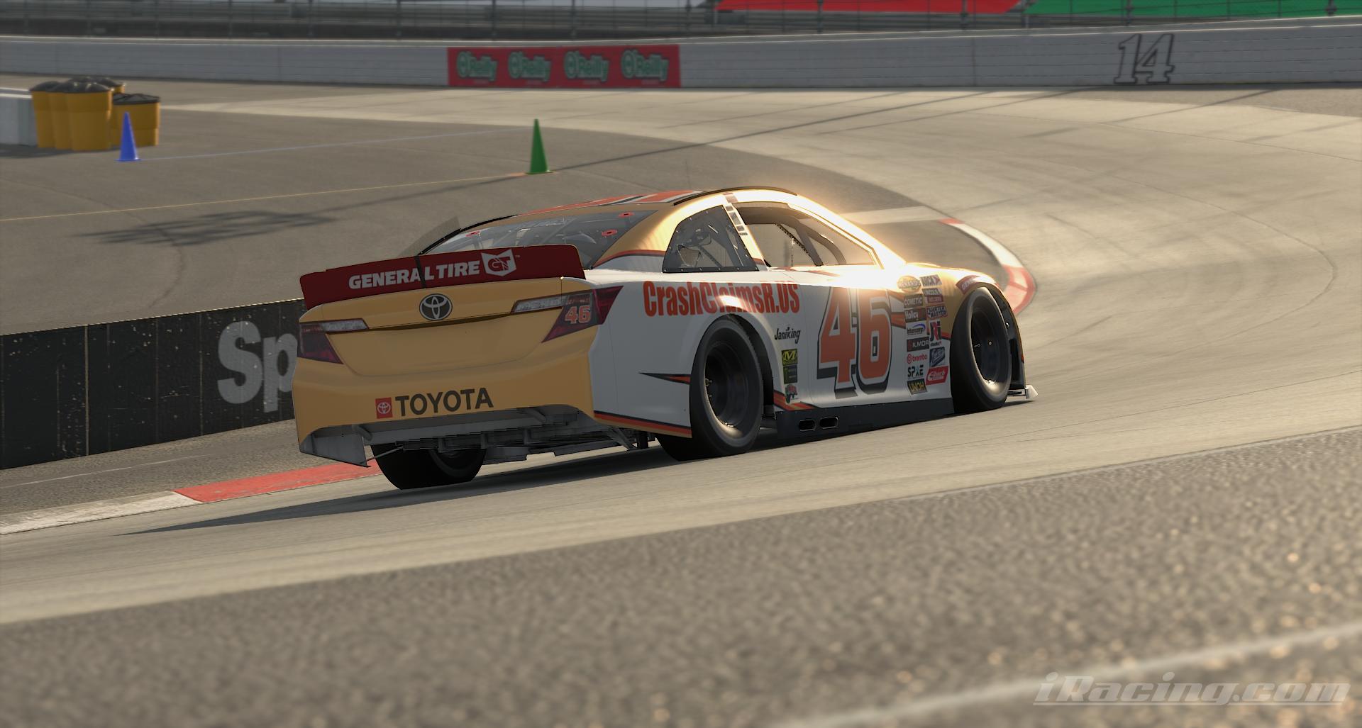 Carl Long 2020 Martinsville Xfinity Toyota Camry by Dustin William Owen ...