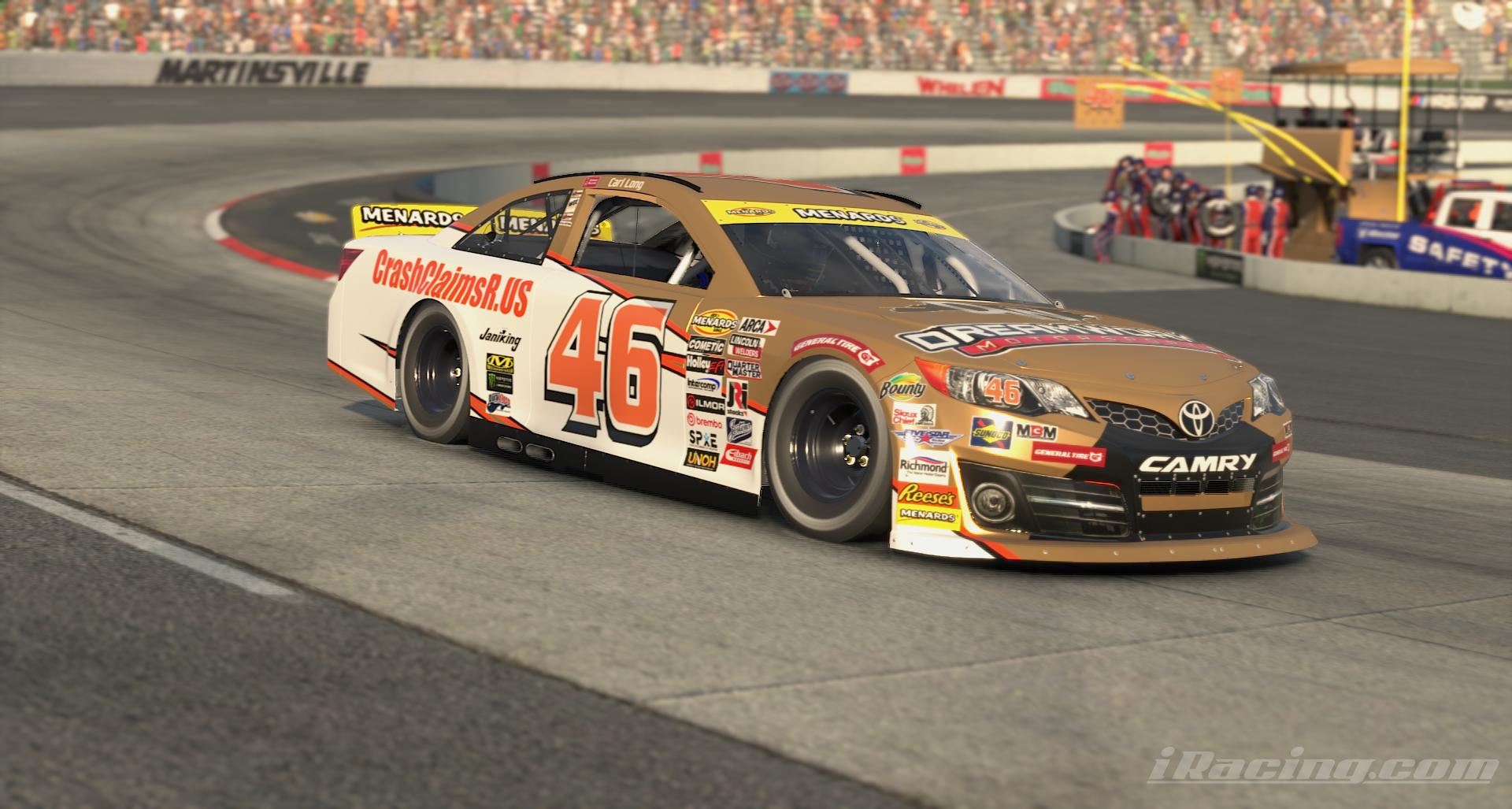 Carl Long 2020 Martinsville Xfinity Toyota Camry by Dustin William Owen ...