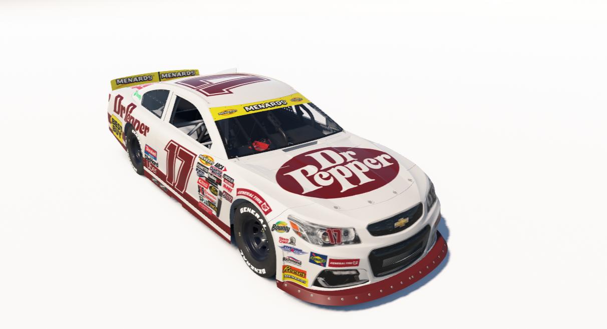 Dr. Pepper Throwback ARCA Chevrolet SS by Ronald Lawson2 - Trading Paints