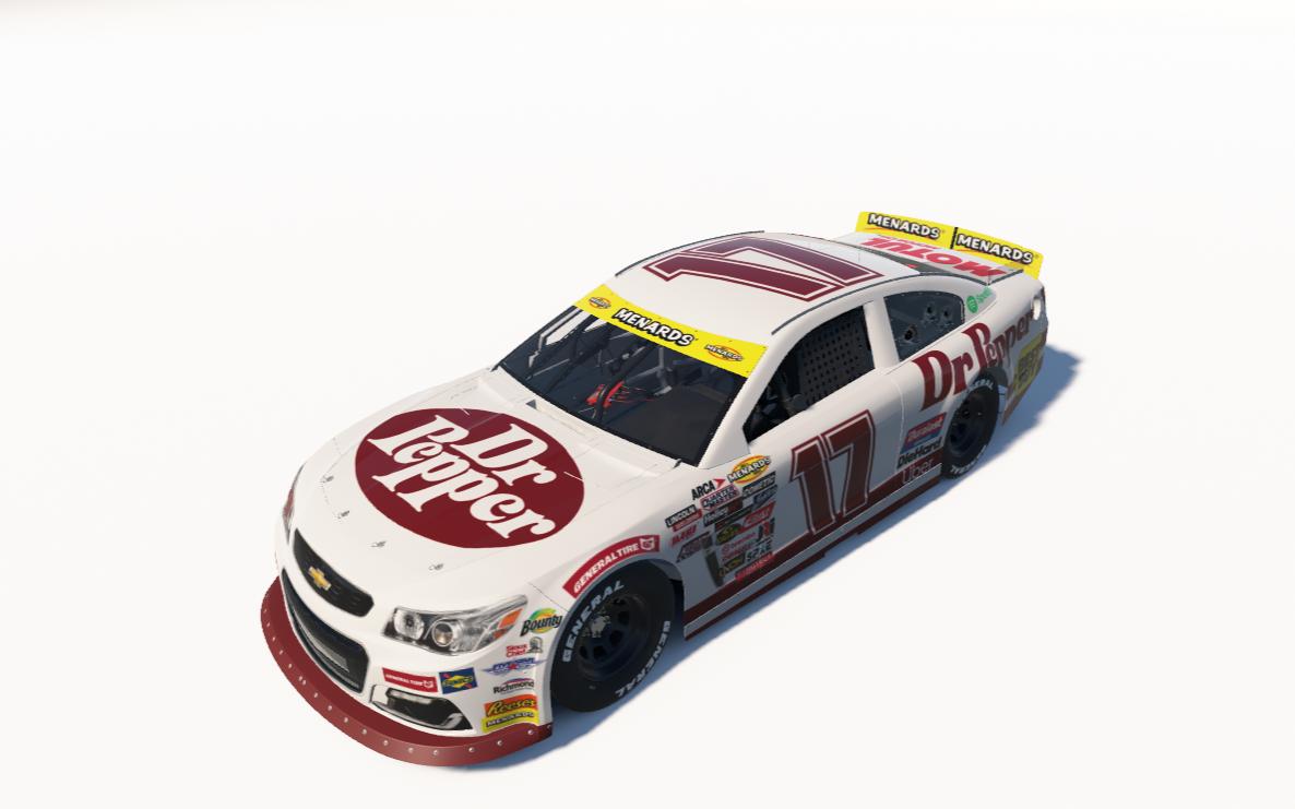 Dr. Pepper Throwback ARCA Chevrolet SS by Ronald Lawson2 - Trading Paints