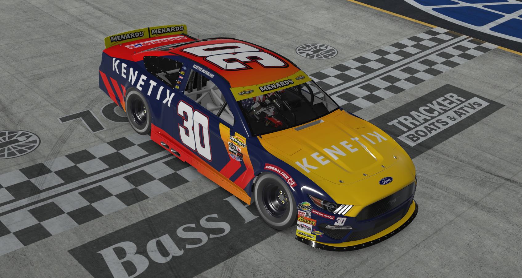 Cleetus McFarland #30 ARCA Ford - Custom Number by Matt Yost - Trading ...