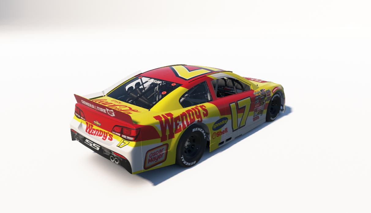 Wendys Throwback ARCA Chevrolet SS by Ronald Lawson2 - Trading Paints