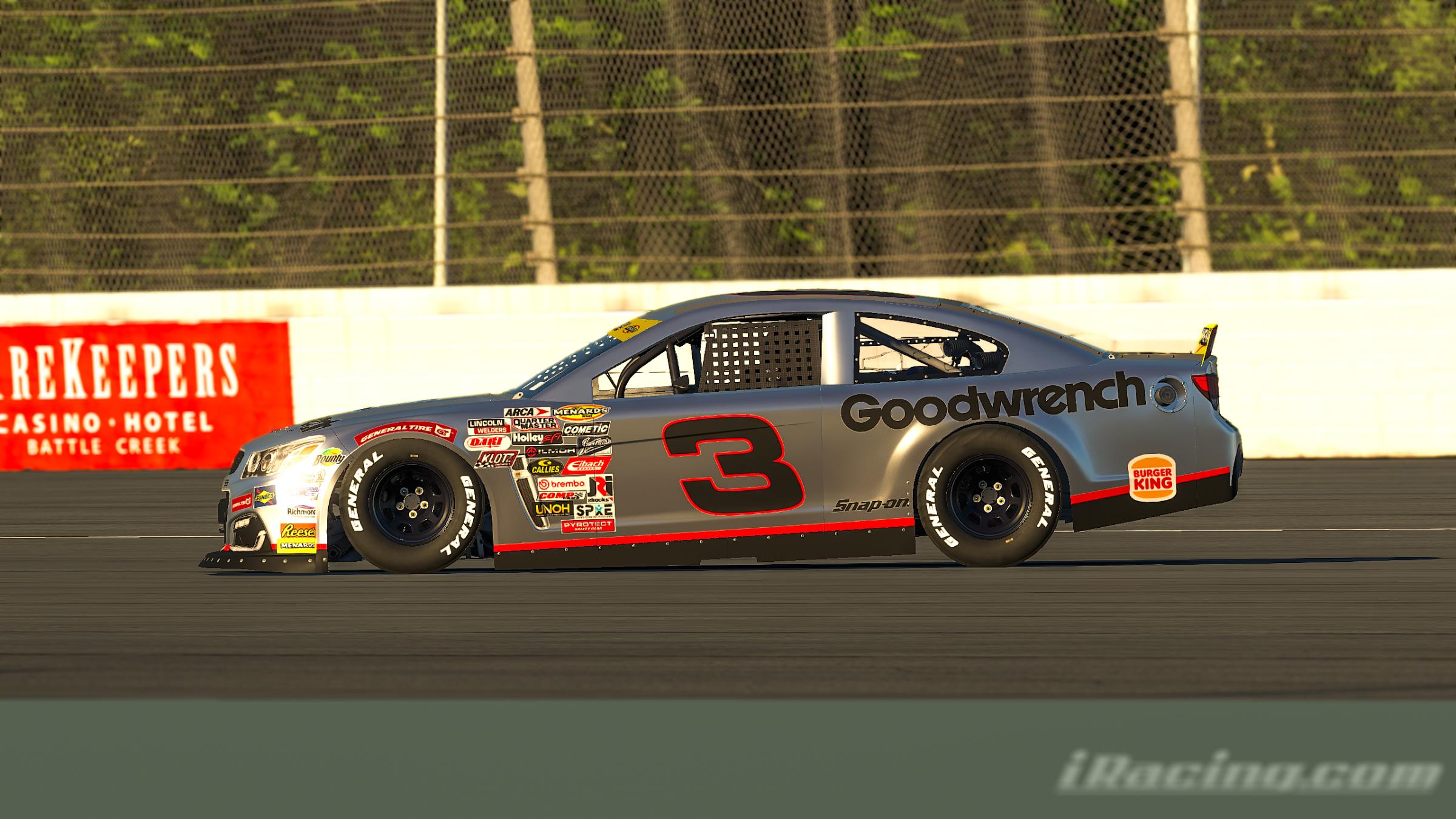 Goodwrench ARCA Chevy SS v1D 2025 by Doyle Lowrance - Trading Paints