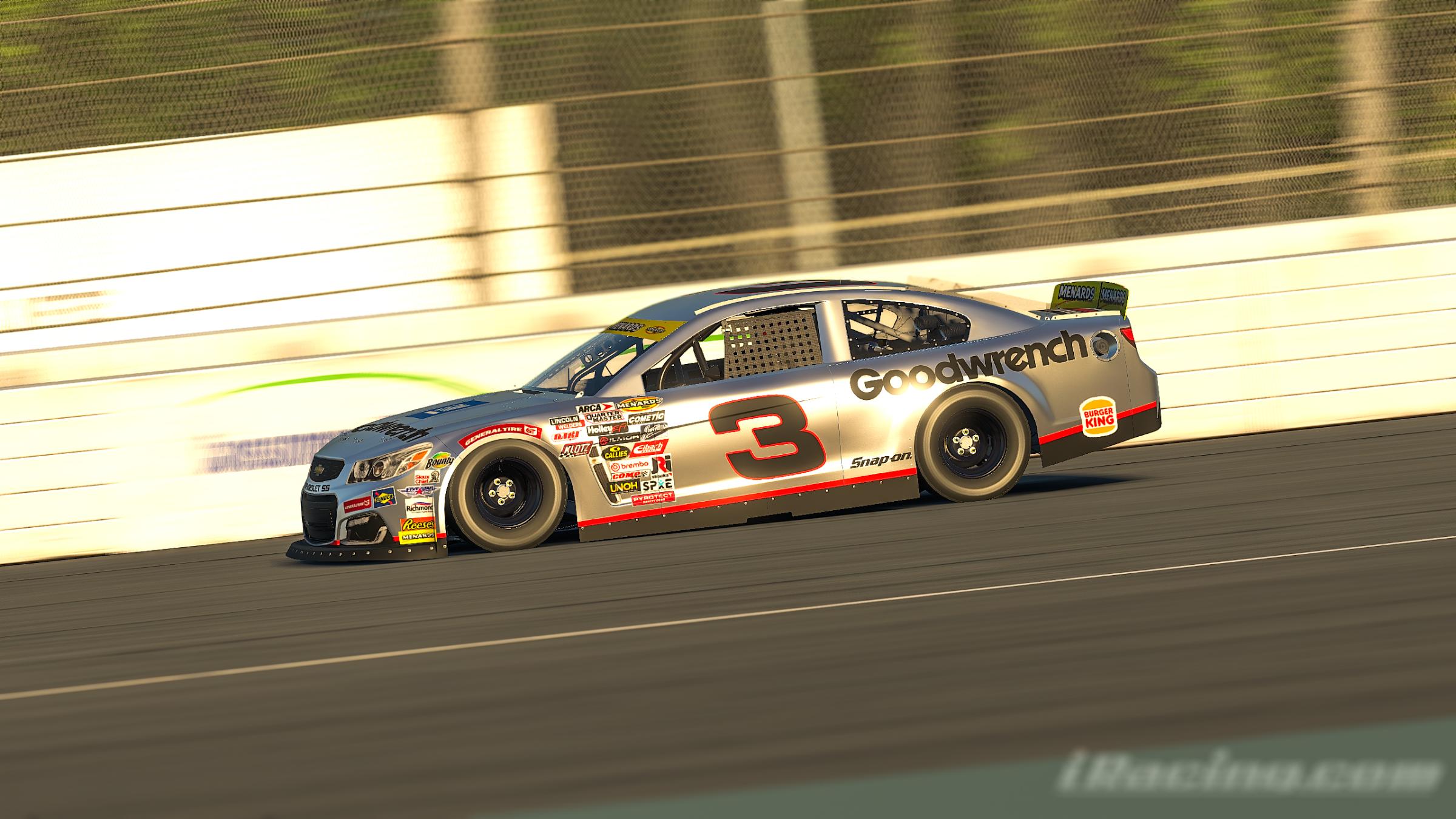 Goodwrench ARCA Chevy SS v1D 2025 by Doyle Lowrance - Trading Paints