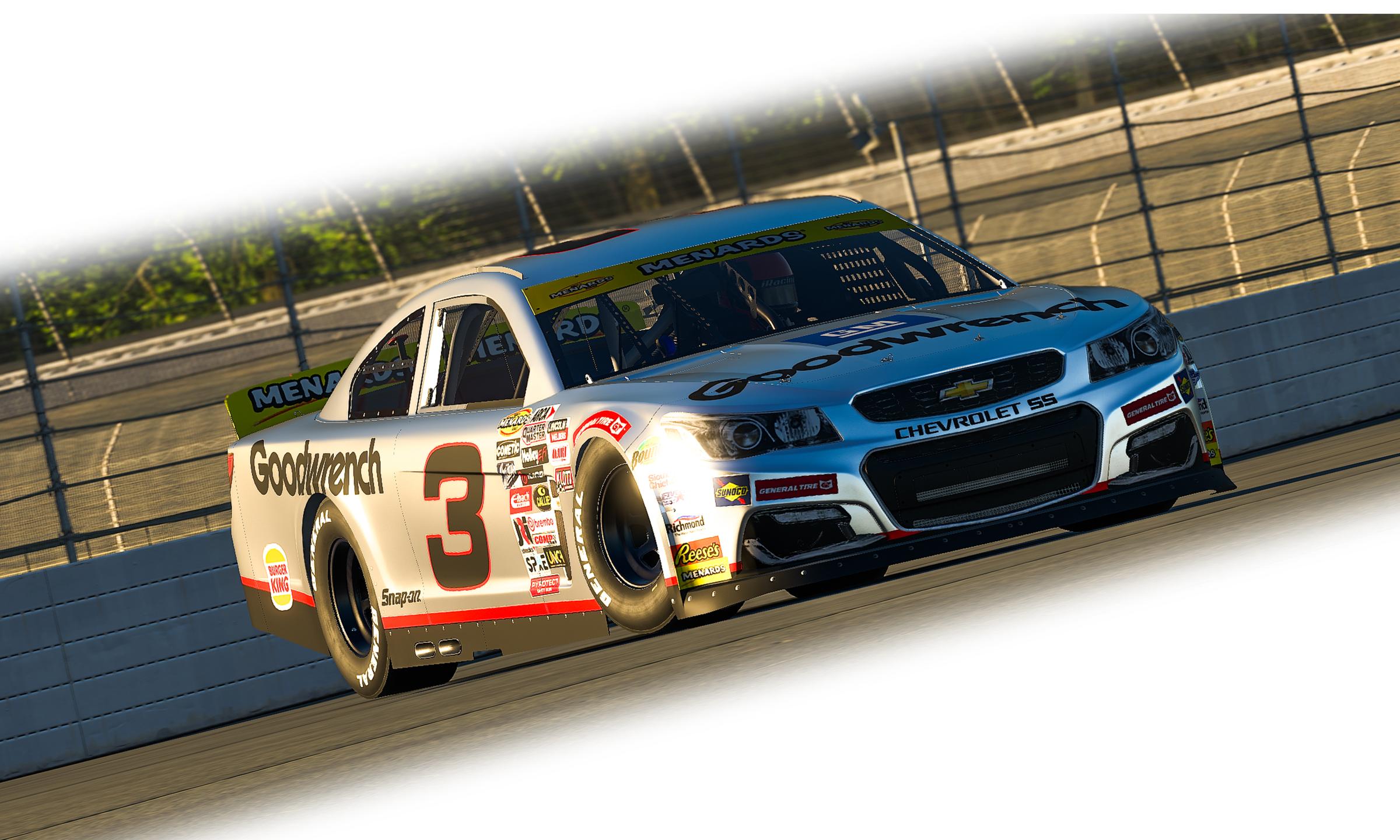 Goodwrench ARCA Chevy SS v1D 2025 by Doyle Lowrance - Trading Paints