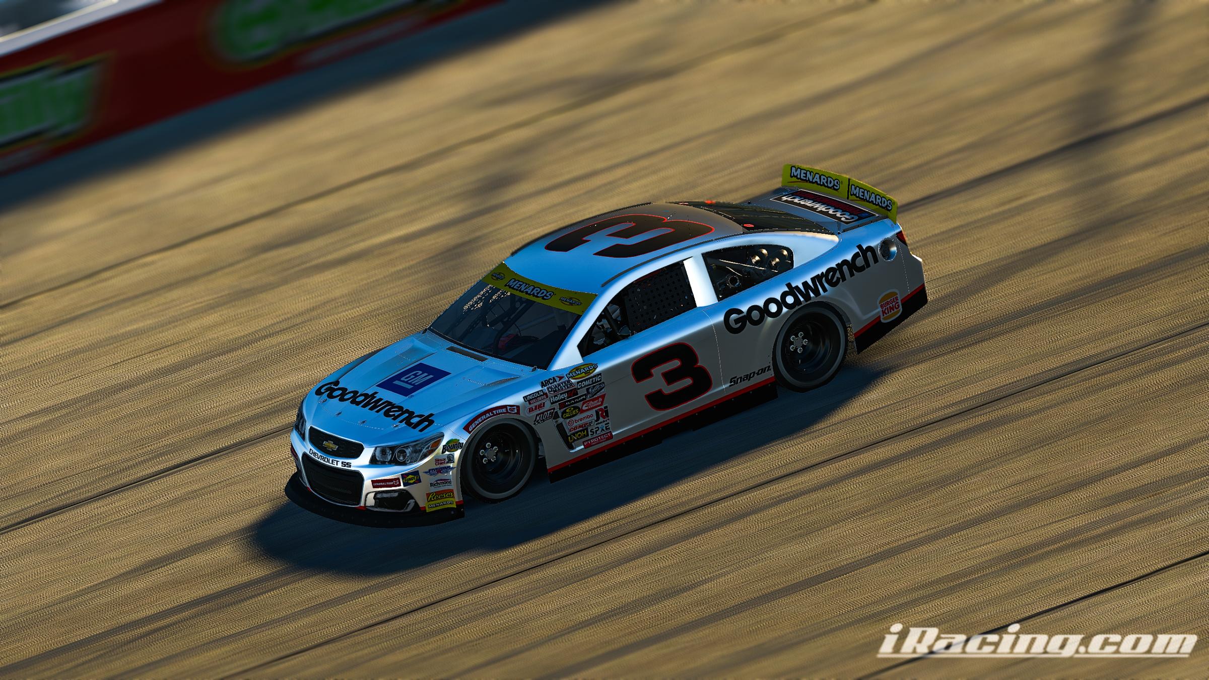 Goodwrench ARCA Chevy SS v1D 2025 by Doyle Lowrance - Trading Paints
