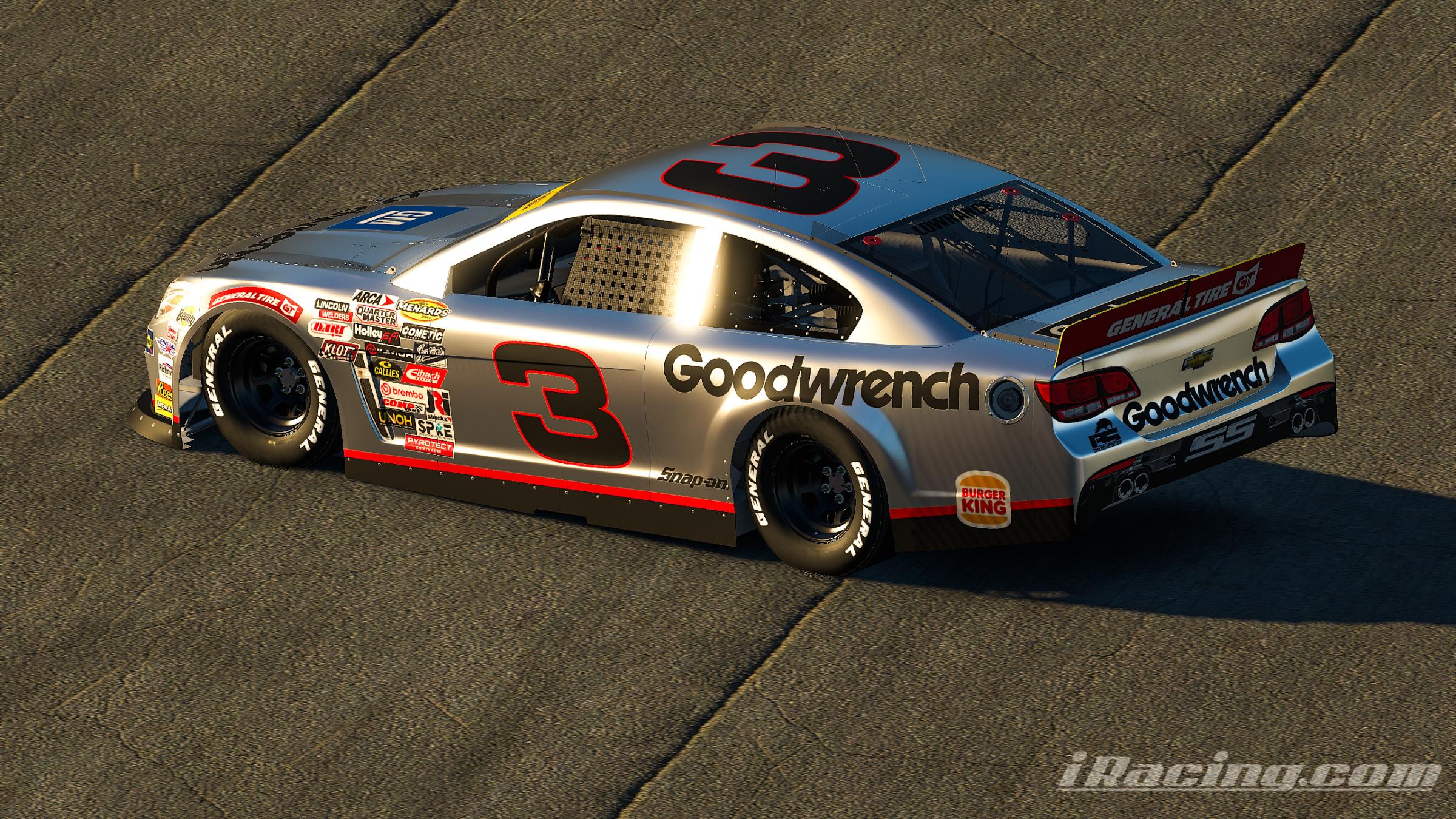 Goodwrench ARCA Chevy SS v1D 2025 by Doyle Lowrance - Trading Paints