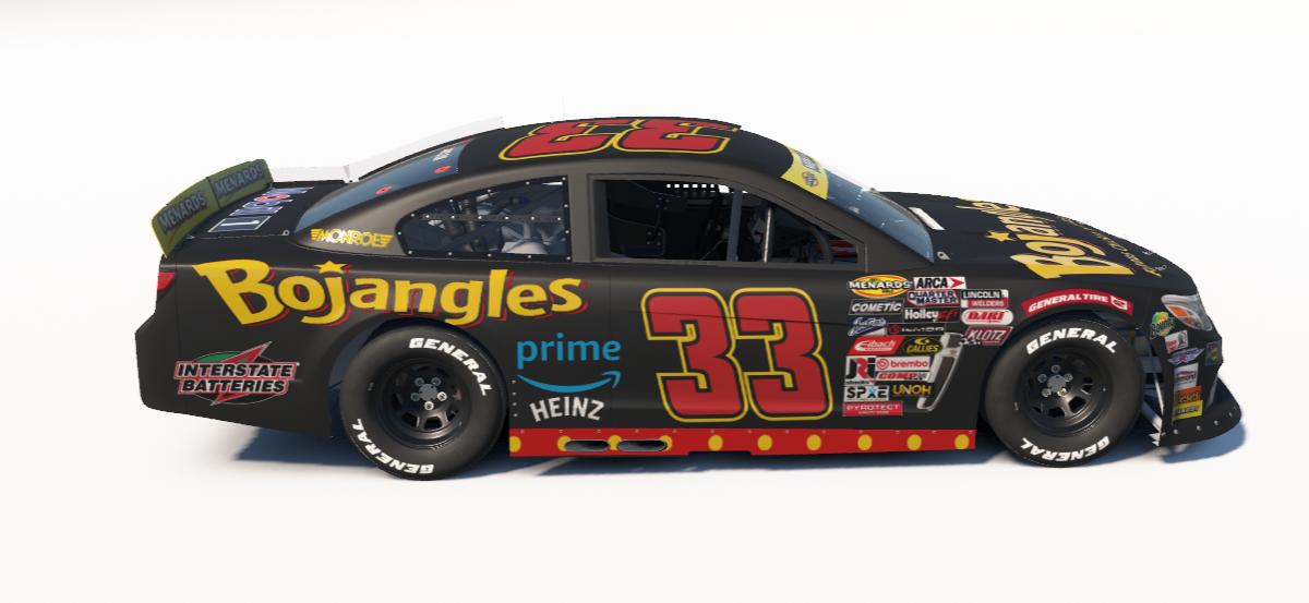 Bojangles Throwback ARCA Chevrolet SS by Ronald Lawson2 - Trading Paints