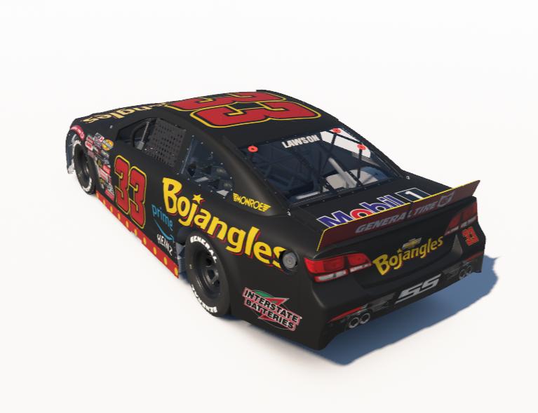 Bojangles Throwback ARCA Chevrolet SS by Ronald Lawson2 - Trading Paints