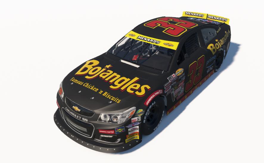 Bojangles Throwback ARCA Chevrolet SS by Ronald Lawson2 - Trading Paints