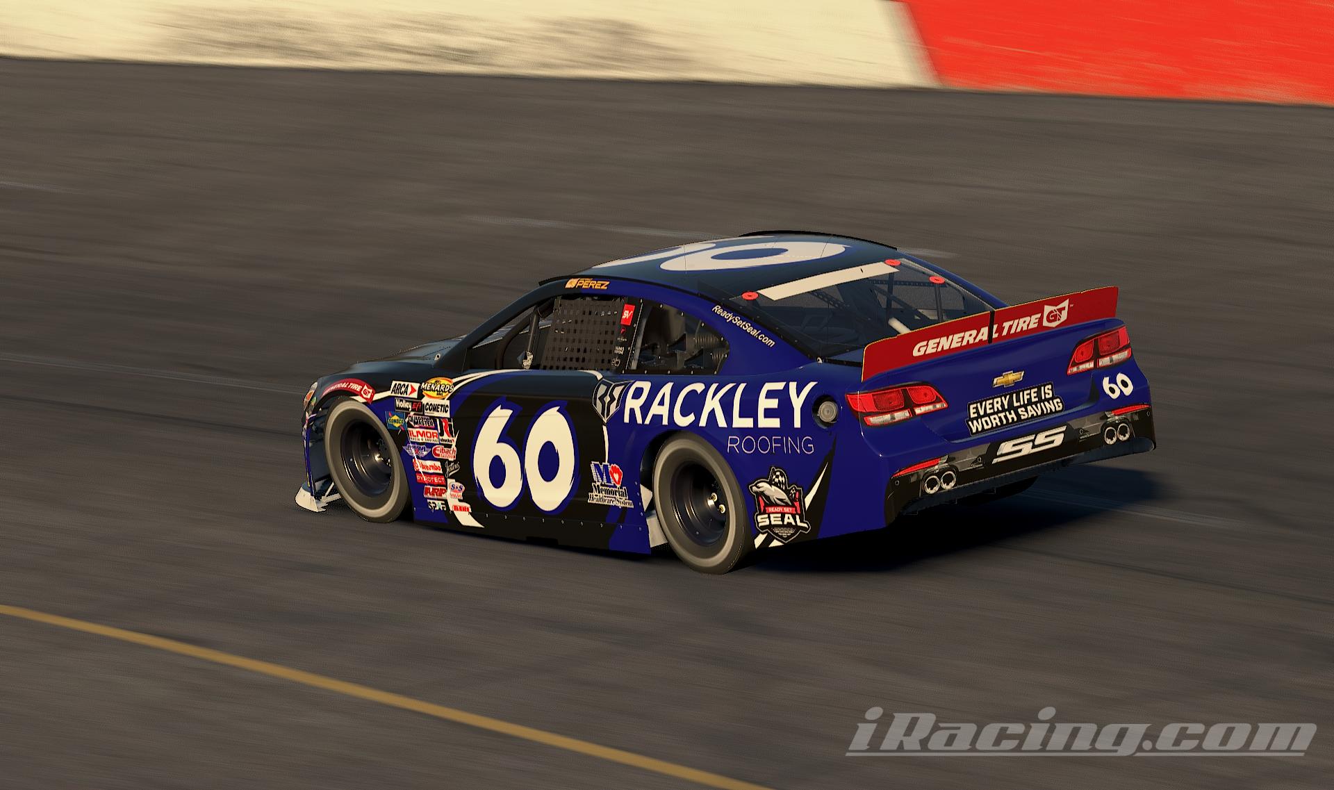 2021 #60 Brad Perez ARCA car by Sam C. - Trading Paints