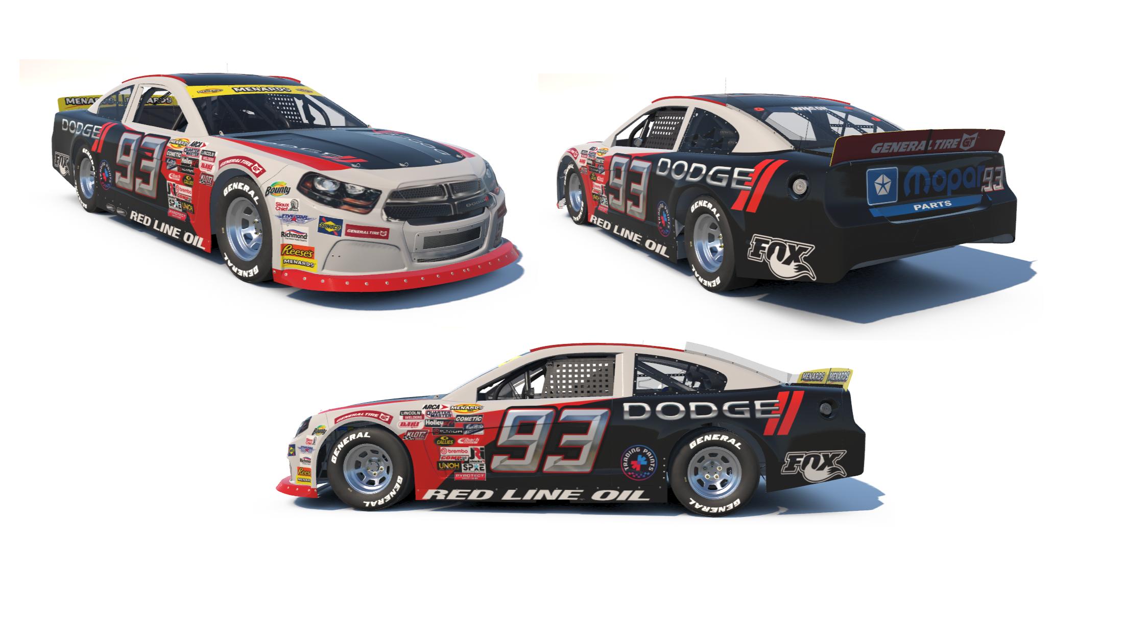 Fictional Dodge Mopar ARCA by Leila Wilson - Trading Paints