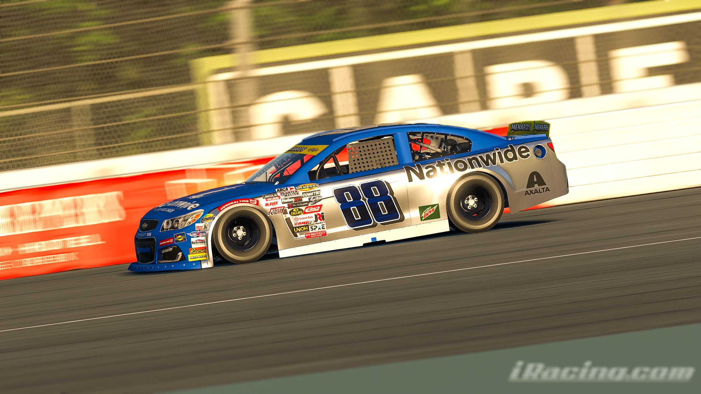 Nationwide ARCA Chevy SS v1G 2025 by Doyle Lowrance - Trading Paints