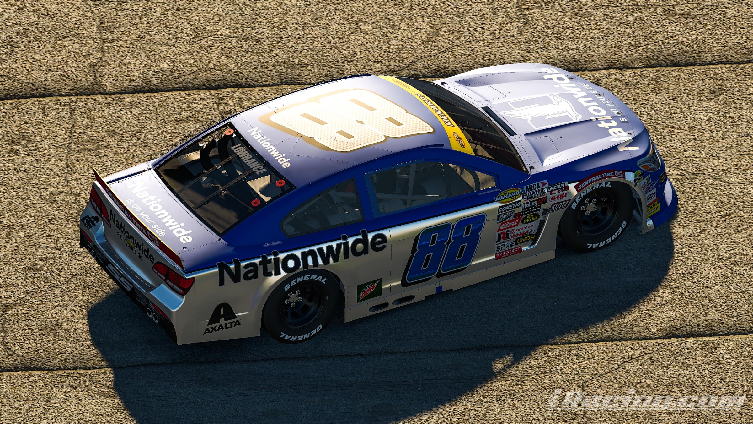 Nationwide ARCA Chevy SS v1G 2025 by Doyle Lowrance - Trading Paints
