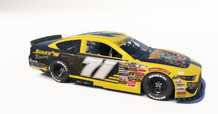 2025 Jans Racing #71 Ford Mustang by Cort Hansen - Trading Paints