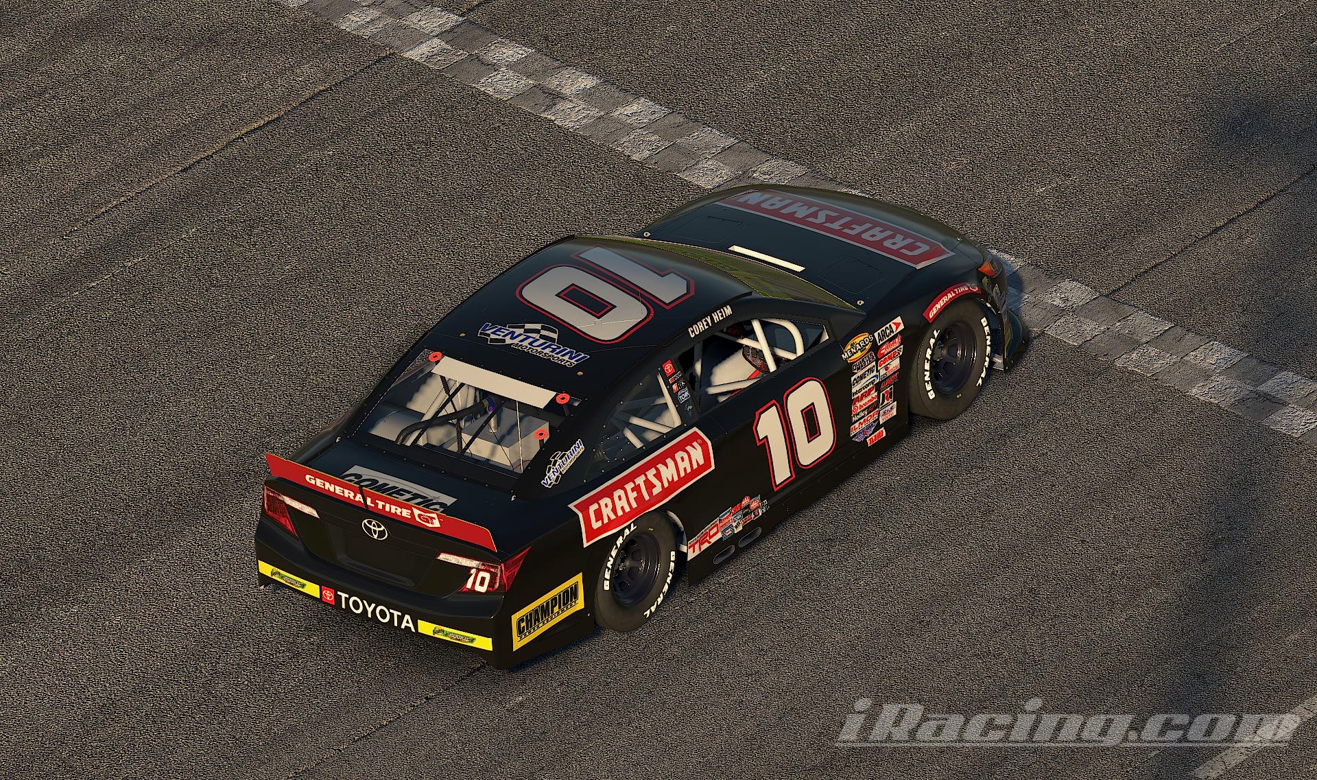 2020 #10 Corey Heim Craftsman ARCA car by Sam C. - Trading Paints