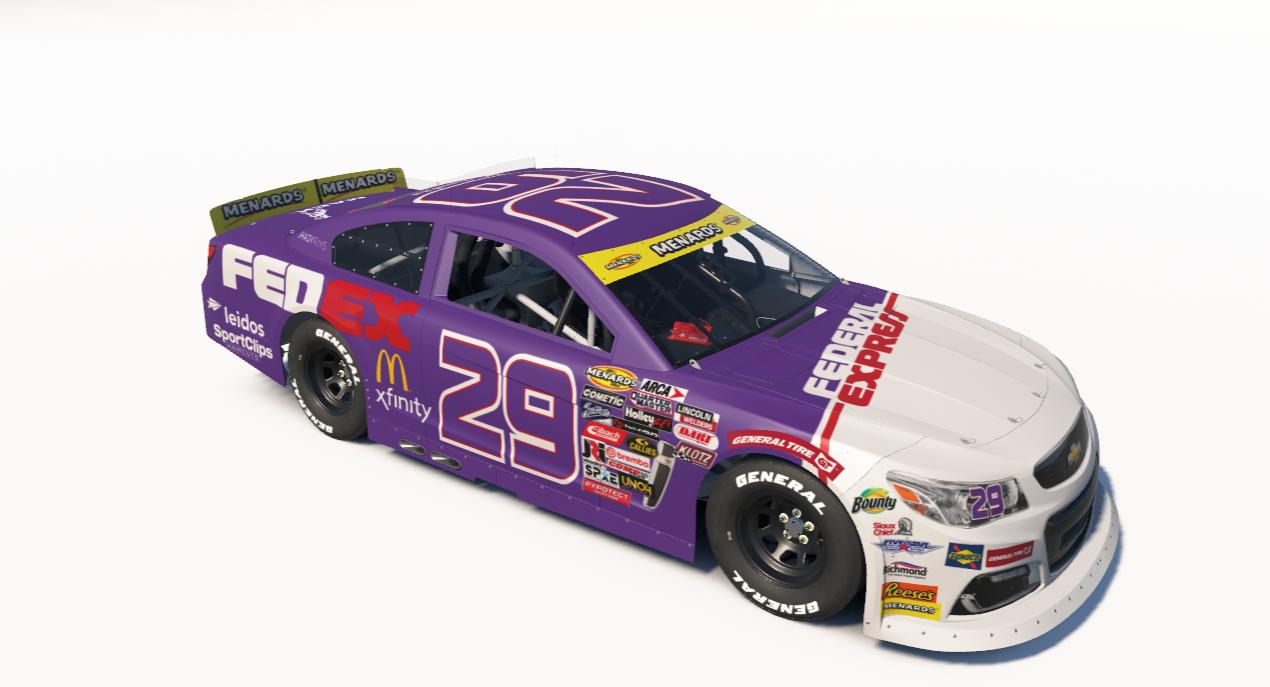 Fedex Retro Throwback Fantasy ARCA Chevrolet SS by Ronald Lawson2 ...