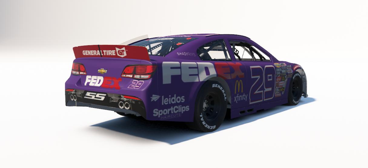 Fedex Retro Throwback Fantasy ARCA Chevrolet SS by Ronald Lawson2 ...