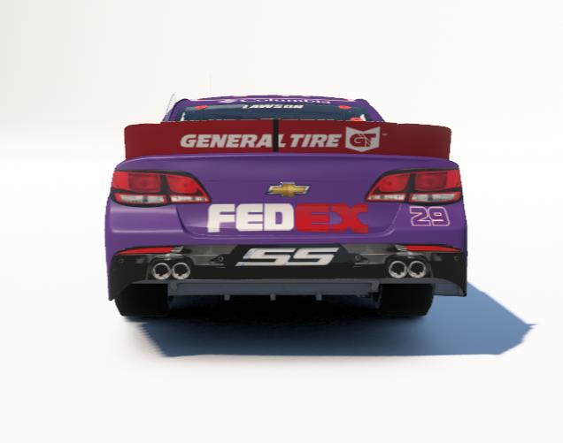 Fedex Retro Throwback Fantasy ARCA Chevrolet SS by Ronald Lawson2 ...