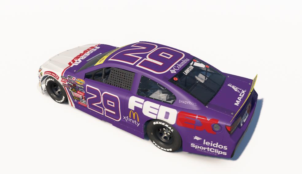 Fedex Retro Throwback Fantasy ARCA Chevrolet SS by Ronald Lawson2 ...