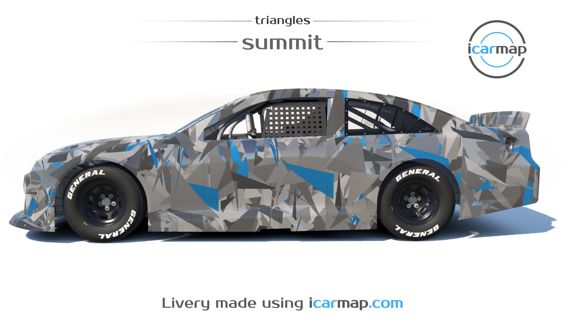 Triangles - Summit (ARCA Toyota Camry) by Will M. - Trading Paints