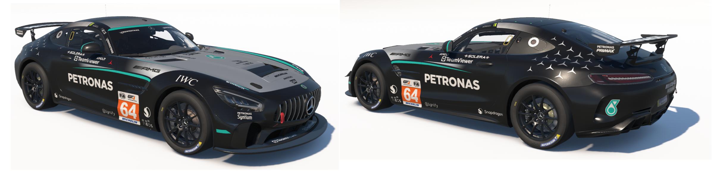 Mercedes-AMG GT4 Petronas ( vision 2025 ) by Fabien S. - Trading Paints