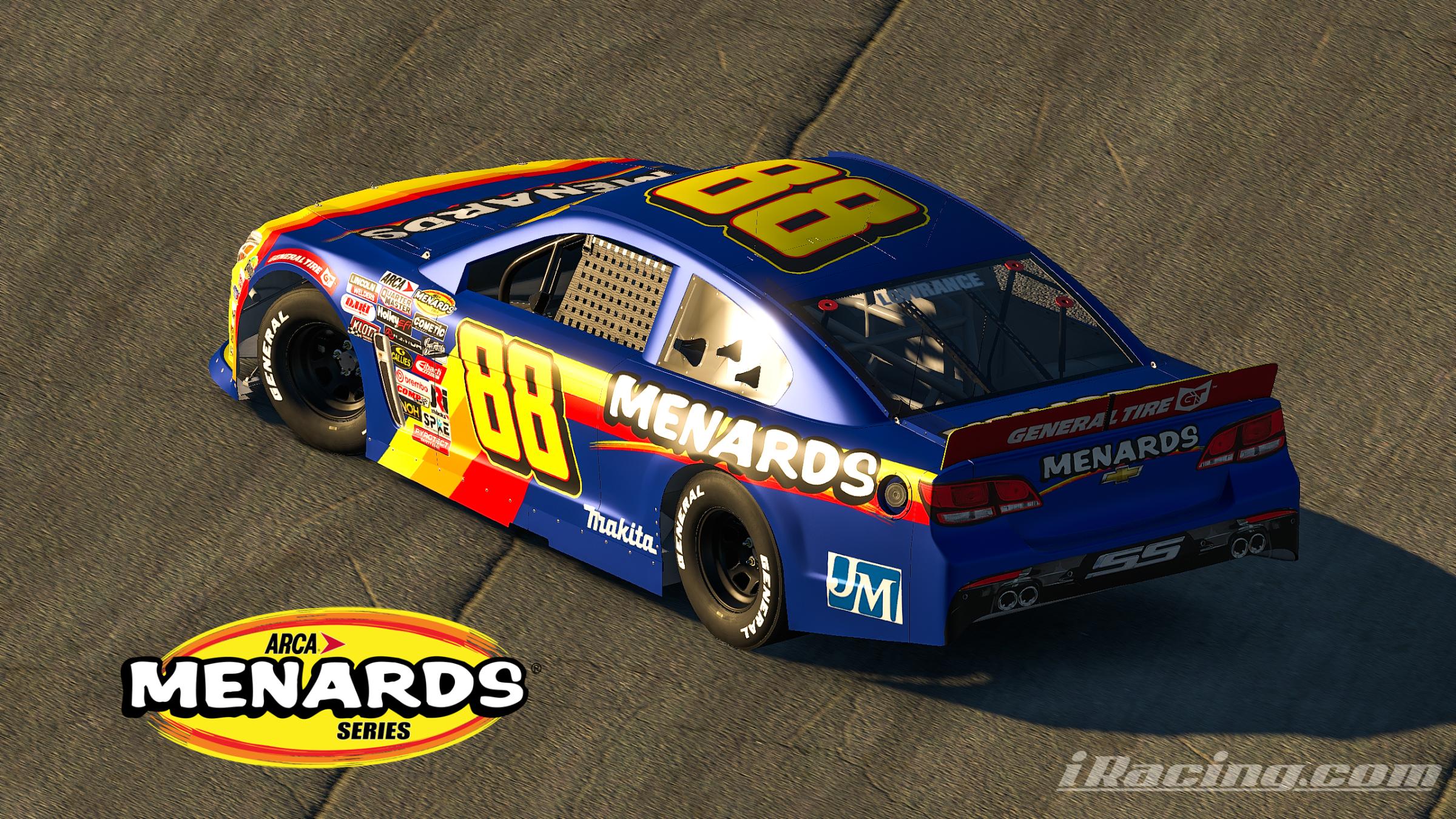 Menards ARCA Chevy SS v2C 2025 by Doyle Lowrance - Trading Paints