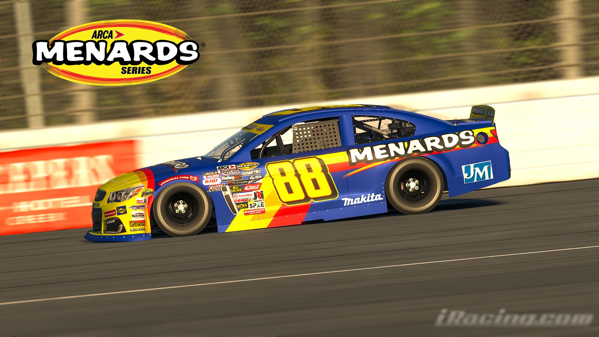 Menards ARCA Chevy SS v2C 2025 by Doyle Lowrance - Trading Paints