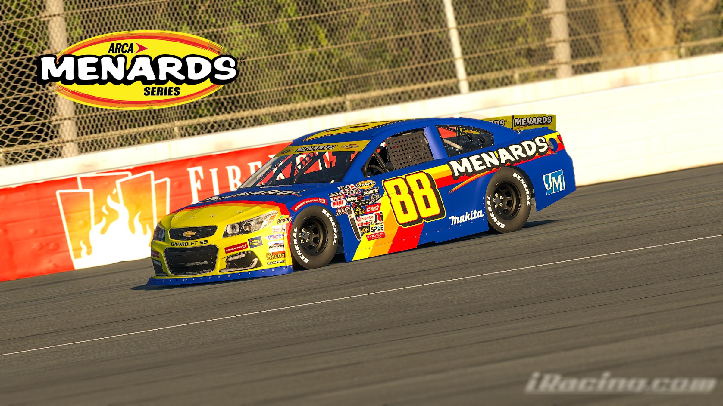 Menards ARCA Chevy SS v2C 2025 by Doyle Lowrance - Trading Paints