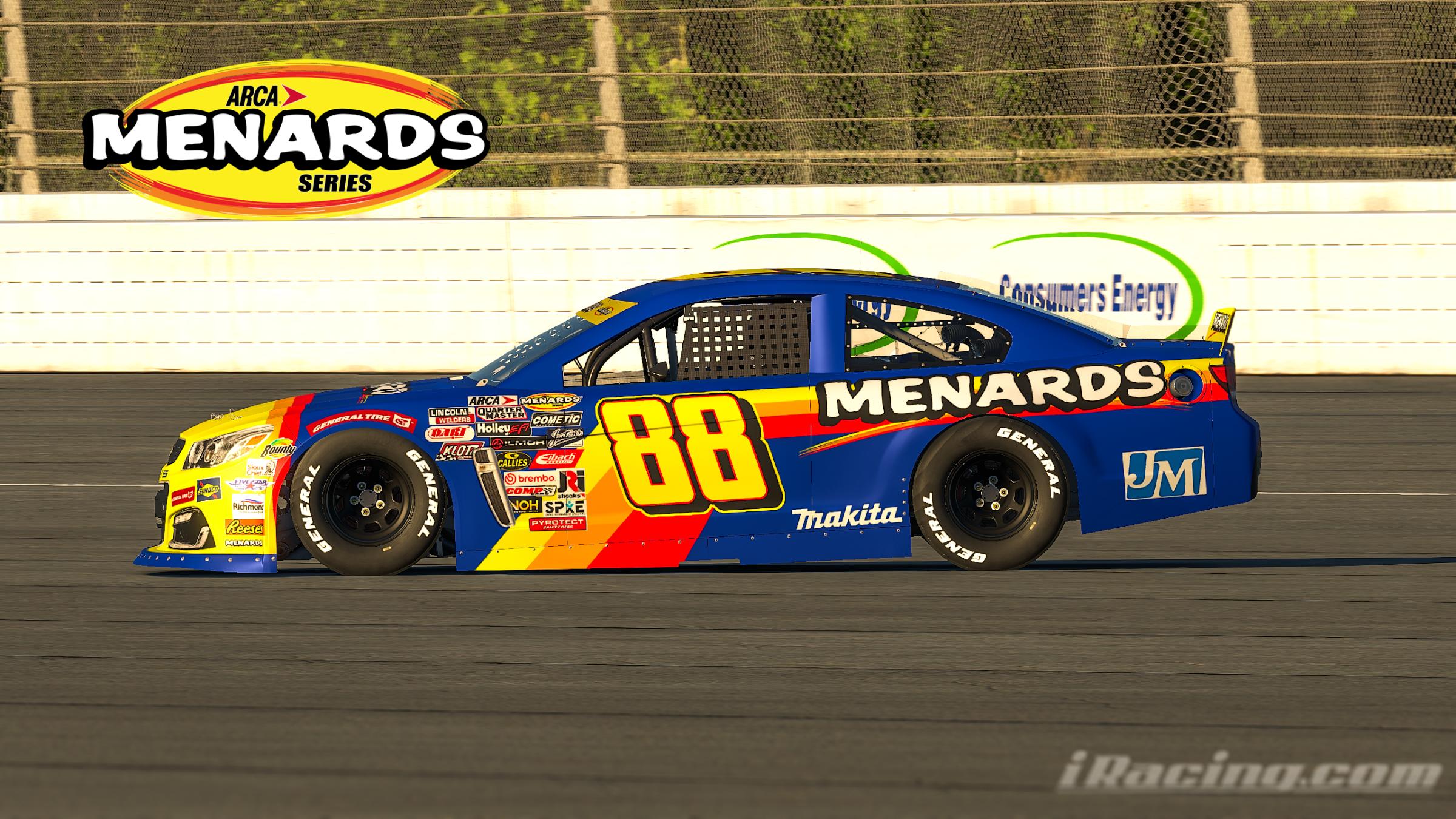 Menards ARCA Chevy SS v2C 2025 by Doyle Lowrance - Trading Paints