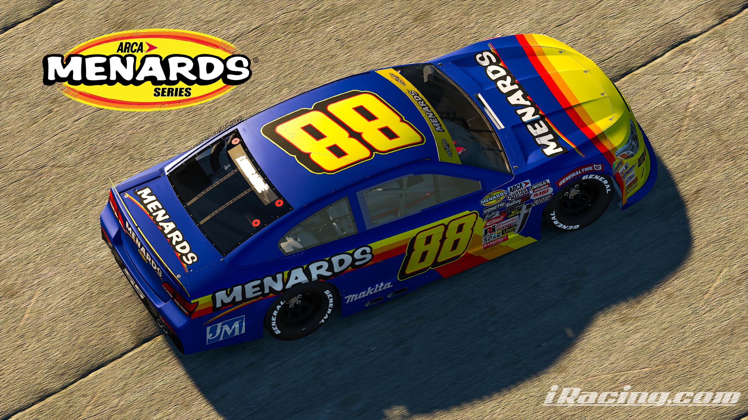 Menards ARCA Chevy SS v2C 2025 by Doyle Lowrance - Trading Paints