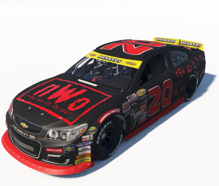NWO Wolfpac WCW Fantasy ARCA Chevrolet SS by Ronald Lawson2 - Trading ...