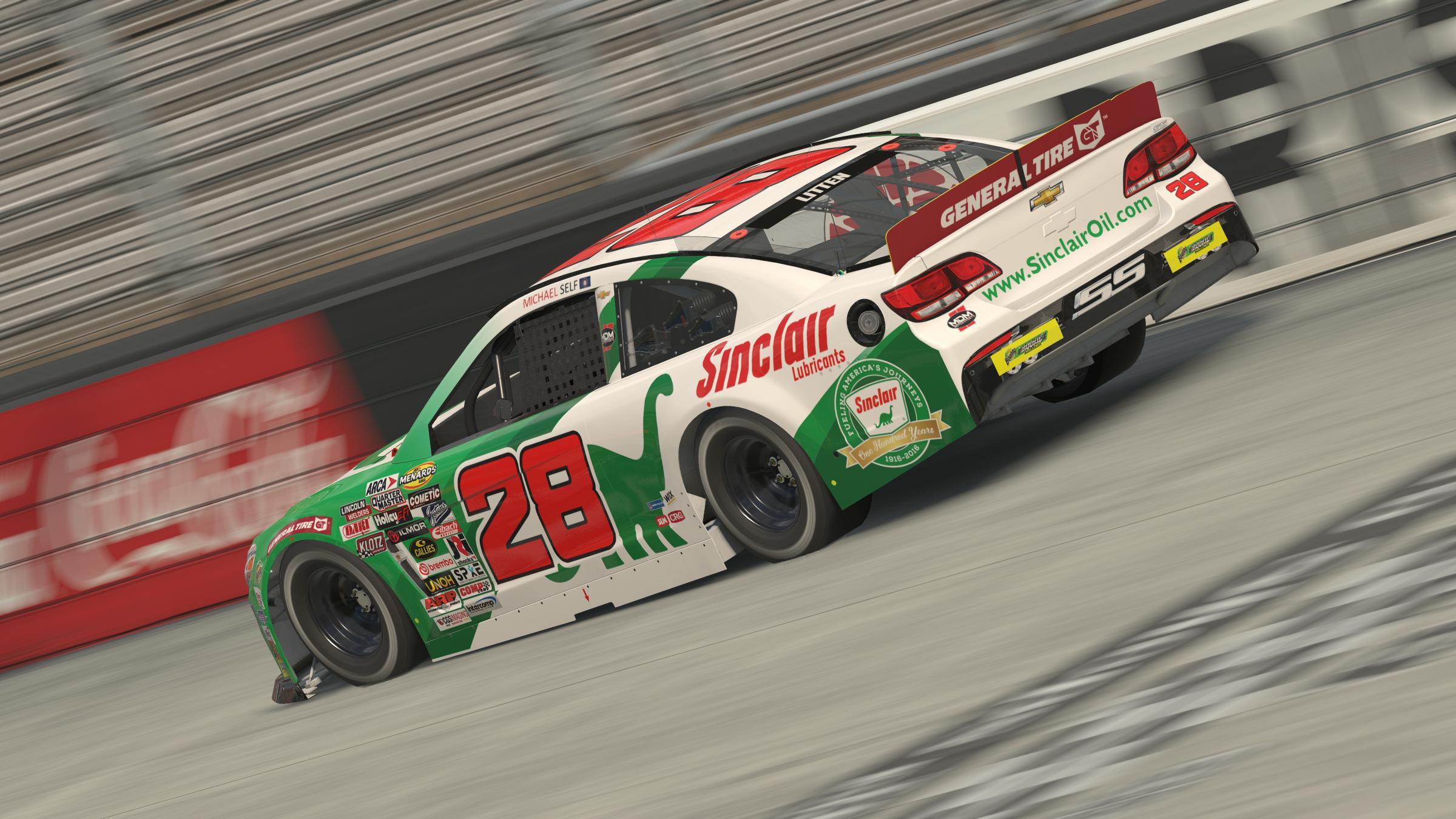 Michael Self #28 Sinclair Chevrolet (SIM) by Matt Bartels - Trading Paints