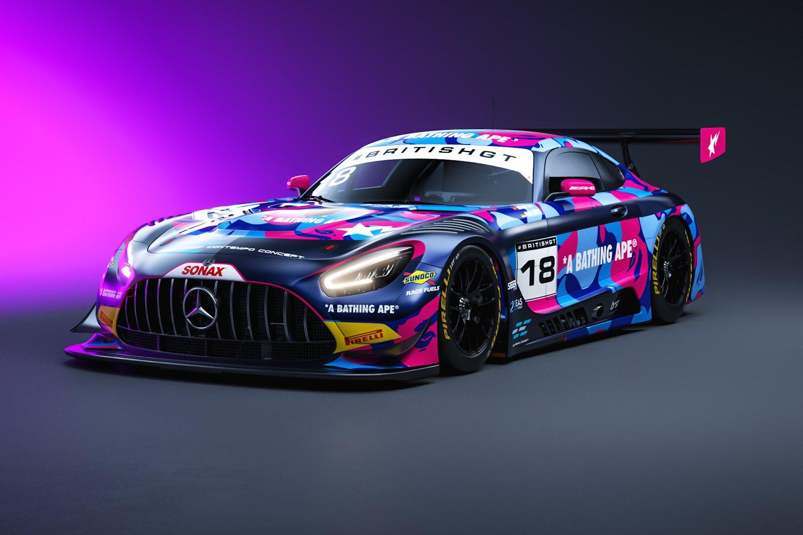 2 Seas Mercedes AMG GT3 EVO for the 2025 British GT Season by Keith ...