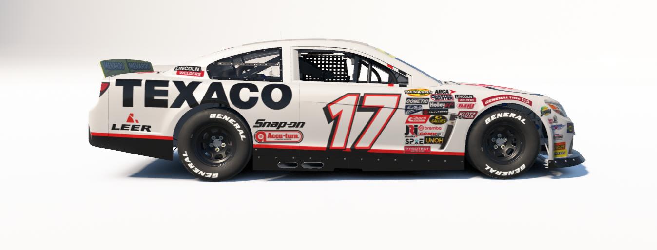 Texaco Retro Throwback ARCA Chevrolet SS by Ronald Lawson2 - Trading Paints