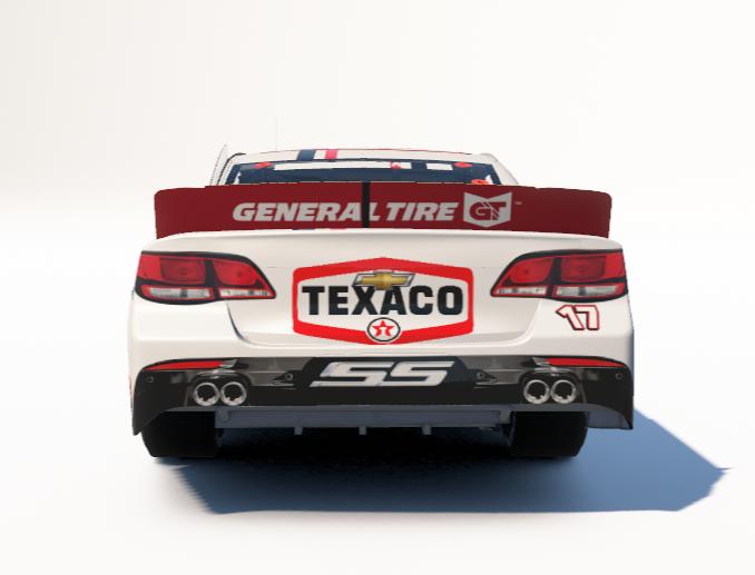 Texaco Retro Throwback ARCA Chevrolet SS by Ronald Lawson2 - Trading Paints