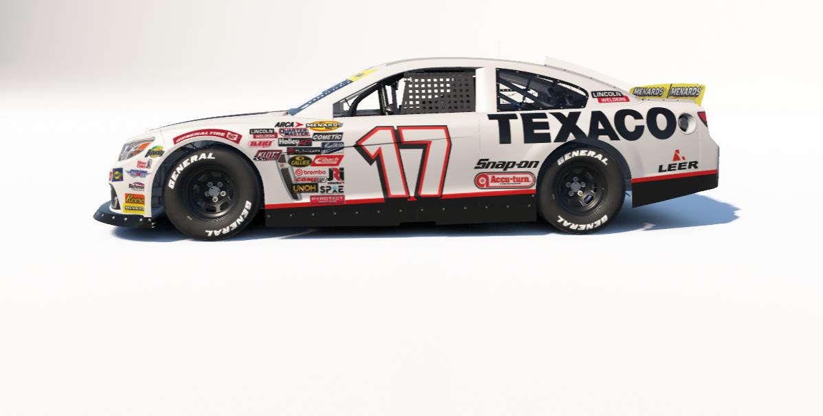 Texaco Retro Throwback ARCA Chevrolet SS by Ronald Lawson2 - Trading Paints