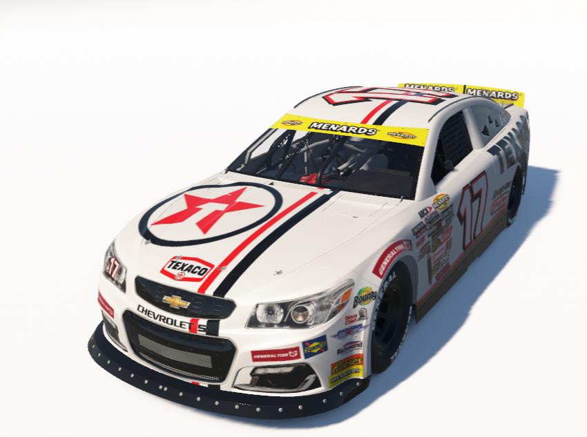 Texaco Retro Throwback ARCA Chevrolet SS by Ronald Lawson2 - Trading Paints