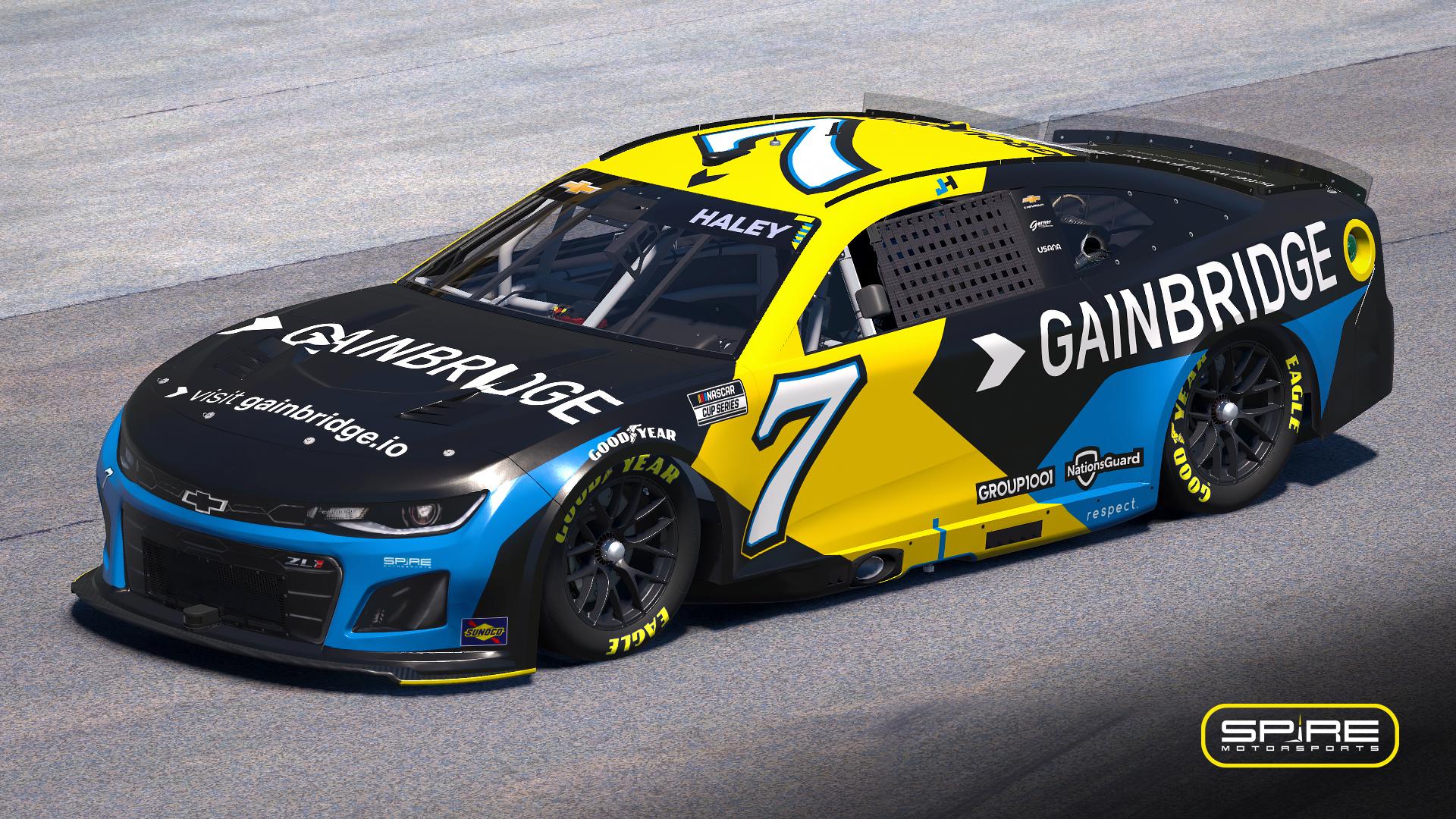 2025 #7 Justin Haley Gainbridge (No Numbers) by Spire Motorsports ...