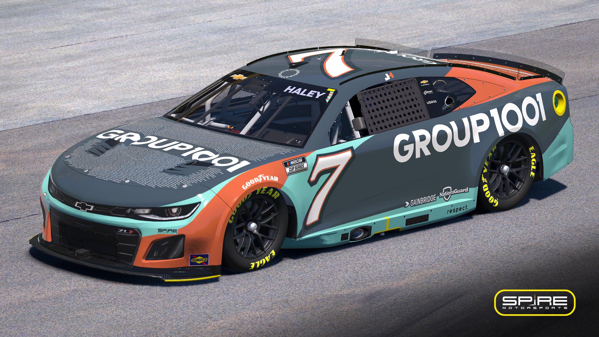 2025 #7 Justin Haley Group 1001 Womens History Month (No Numbers) by ...